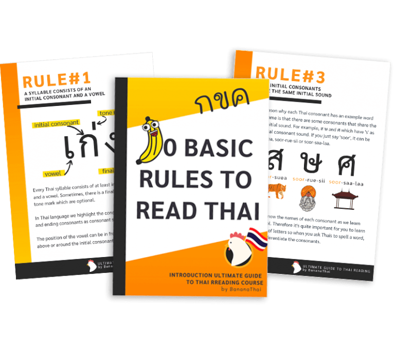 Free Reading Thai Guide – BananaThai – BananaThai