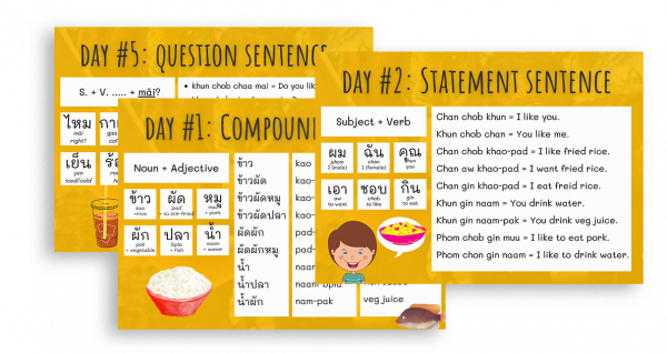 5-Day Easy Thai Challenge – BananaThai (GAds) – BananaThai Language School