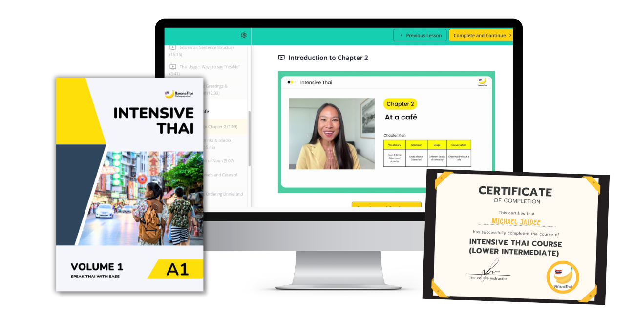 Intensive Thai for Beginners (A1-A2) – BananaThai Language School